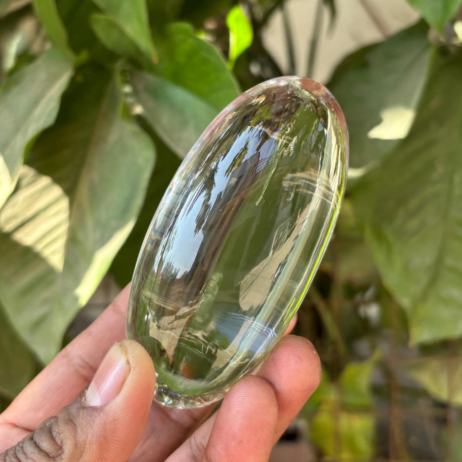 AAA+ Clear Quartz Lingam | Shiva Lingam Lingam Stone |genuine Himalayan ...