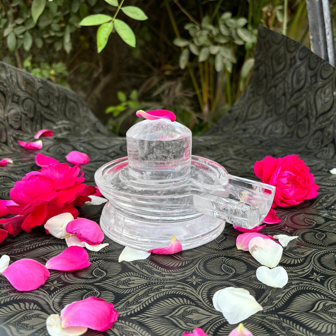 Sphatik Shiva Lingam Lingam Stone | Genuine Himalayan Clear Quartz ...