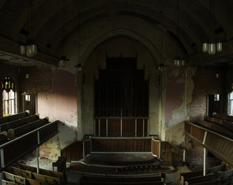 Abandoned Buffalo New York Church Upper Level Urban Decay, Dystopian ...