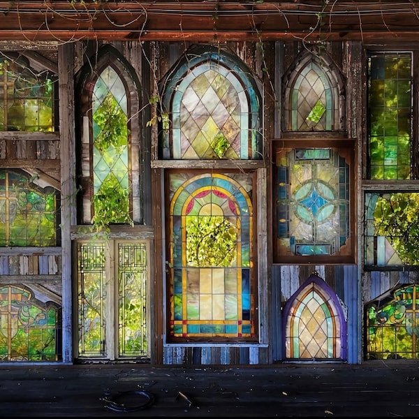 Old Glass Windows - Etsy