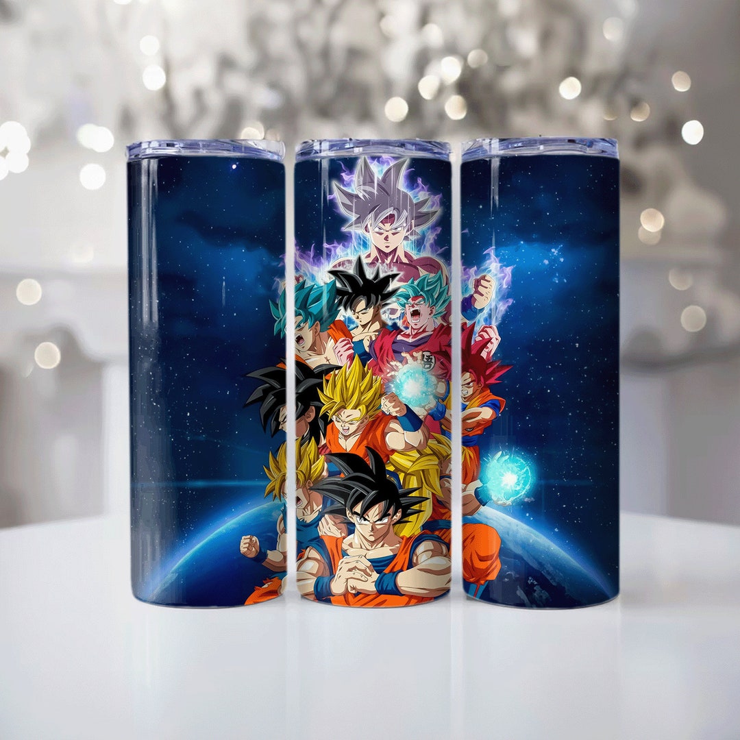 20oz Goku Tumbler Wrap PNG DBZ Goku Tumbler Wraps Anime - Etsy