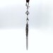 Silver Filigree Embellished Mini Ballpoint Pen With Removable Vintage ...