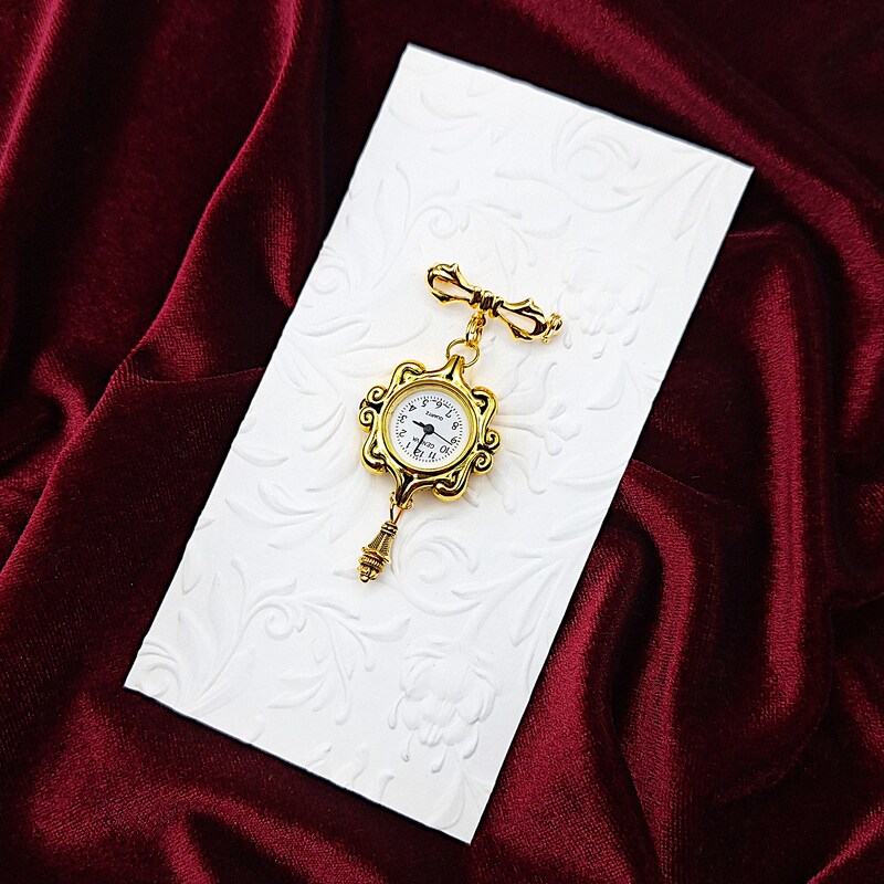 Antique Watch Pin - Etsy