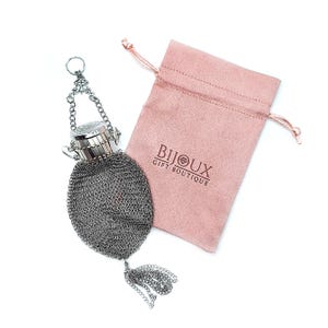 Vintage Style Gate Top Chain Mail Coin Purse W/ Chain Tassel ...