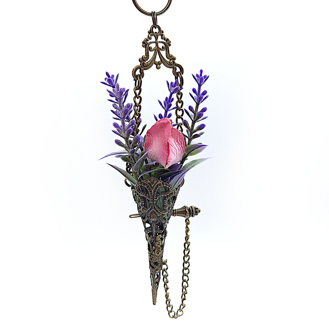 Mini Filigree Tussie-mussie for Chatelaine- Bouquet Holder, Victorian ...