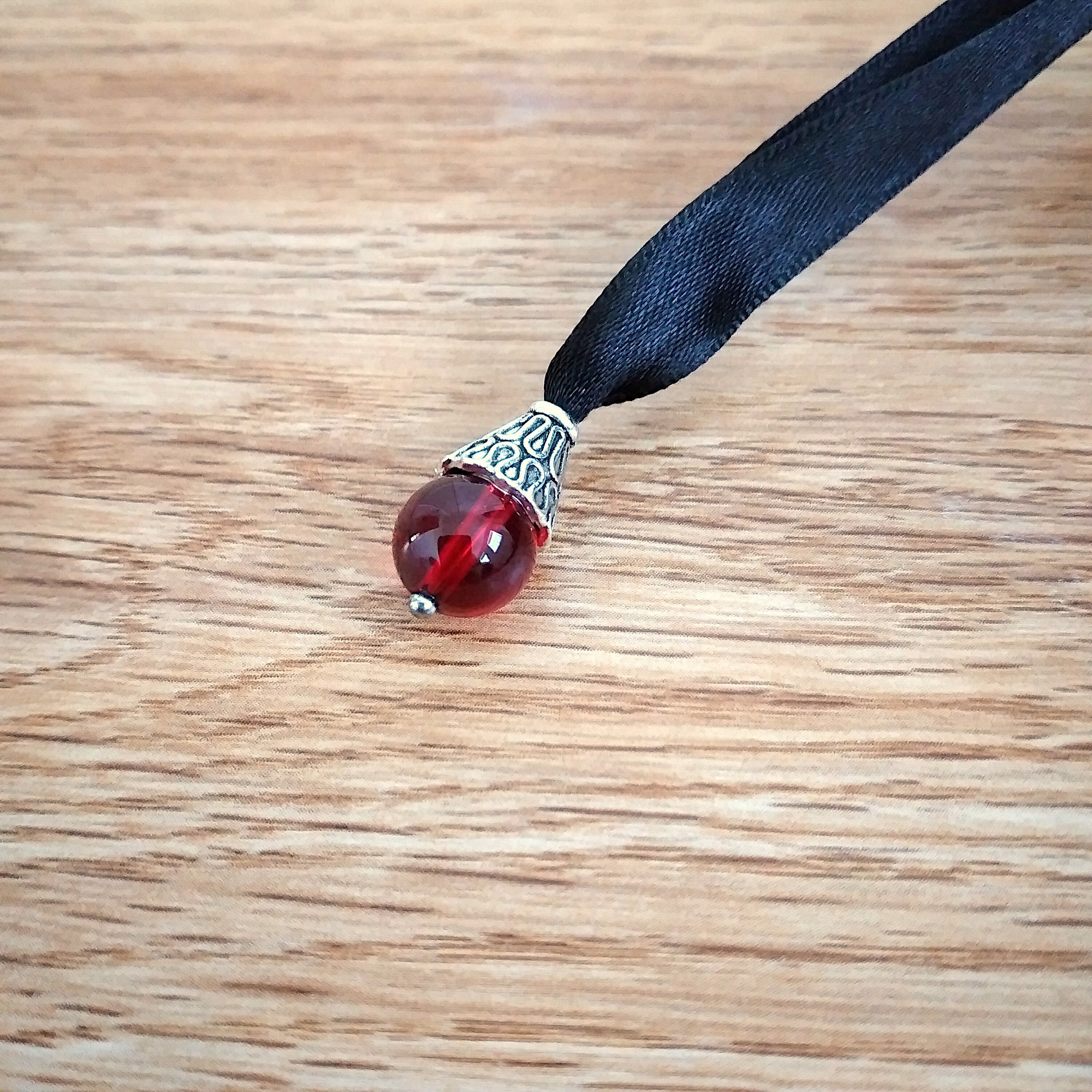 Black Flocked Damask Taffeta Reticule With Tassel Gothic - Etsy