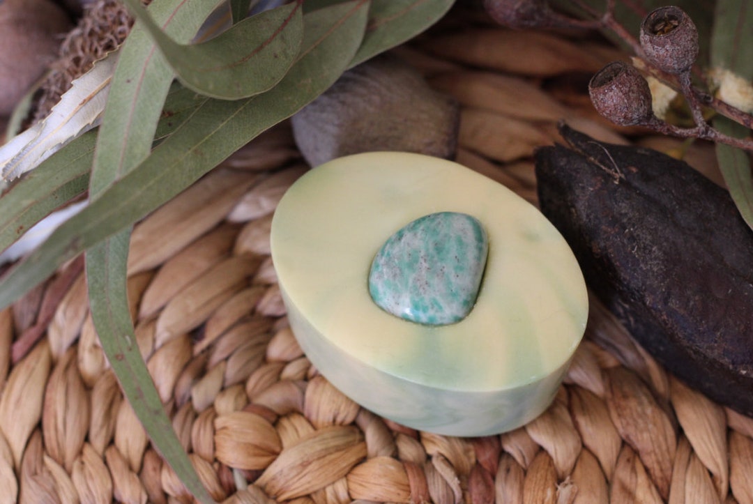 Handmade Natural Crystal Soap Bar - Wingi - Etsy