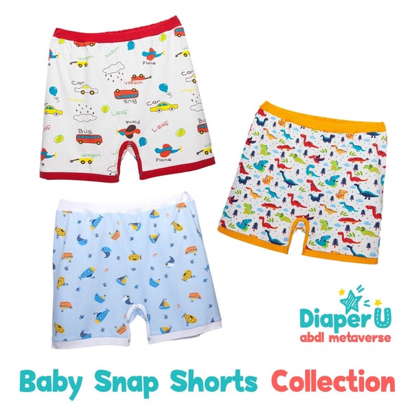 Abdl Diaper Shorts - Etsy