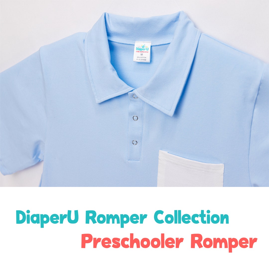 Adult Baby ABDL Romper - Preschooler Romper (boy Uniform) - Etsy