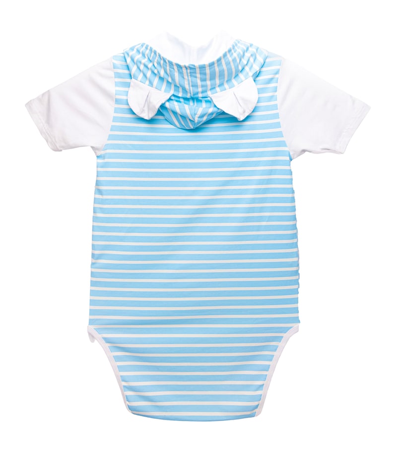 Cute ABDL Adult Baby Onesie - Baby Bear (blue Stripe & White) - Etsy