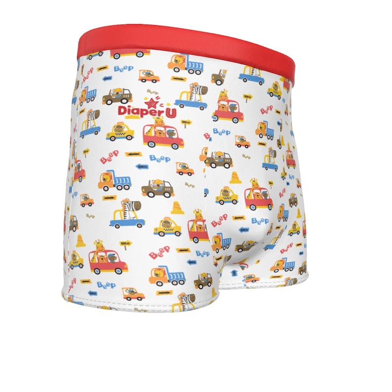 Adult Baby Boy Boxer Briefs - Red Animals - Etsy