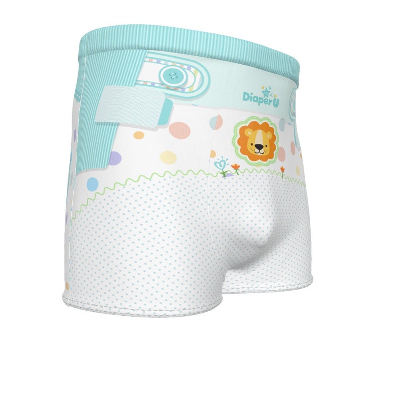 ABDL Baby Boy Boxer Briefs - Little Lion - Etsy