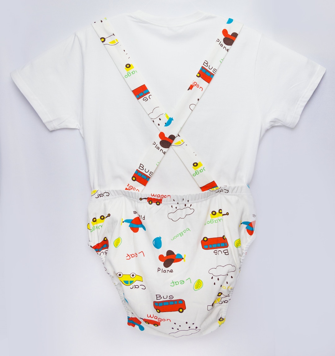 Adult Baby ABDL Sunsuit Shortalls - Cars & Plane - Etsy