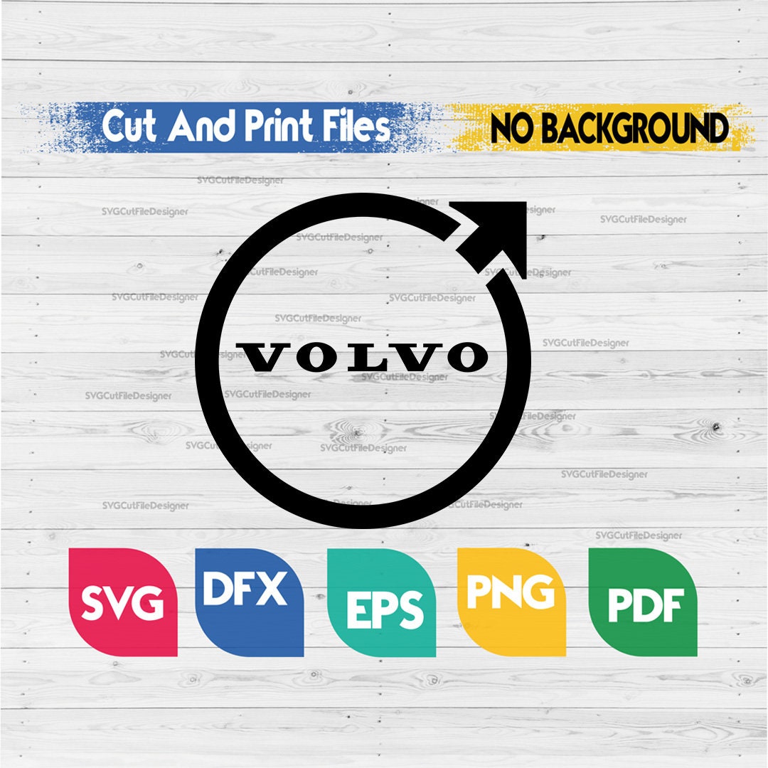 Volvo Logo SVG Volvo SVG Volvo Logo PNG Volvo Cut File - Etsy