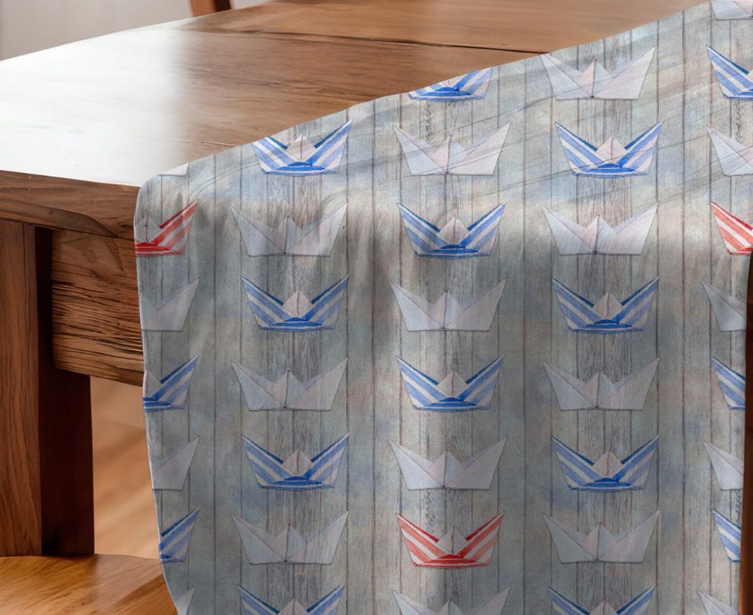 Nautical Table Runner England Home Decor Table Centerpiece Kitchen ...