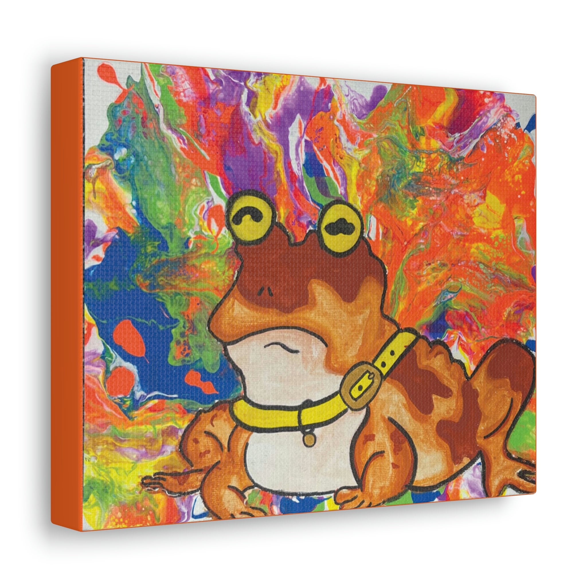 Canvas Psychedelic Hypno Toad Futurama Painting - Etsy