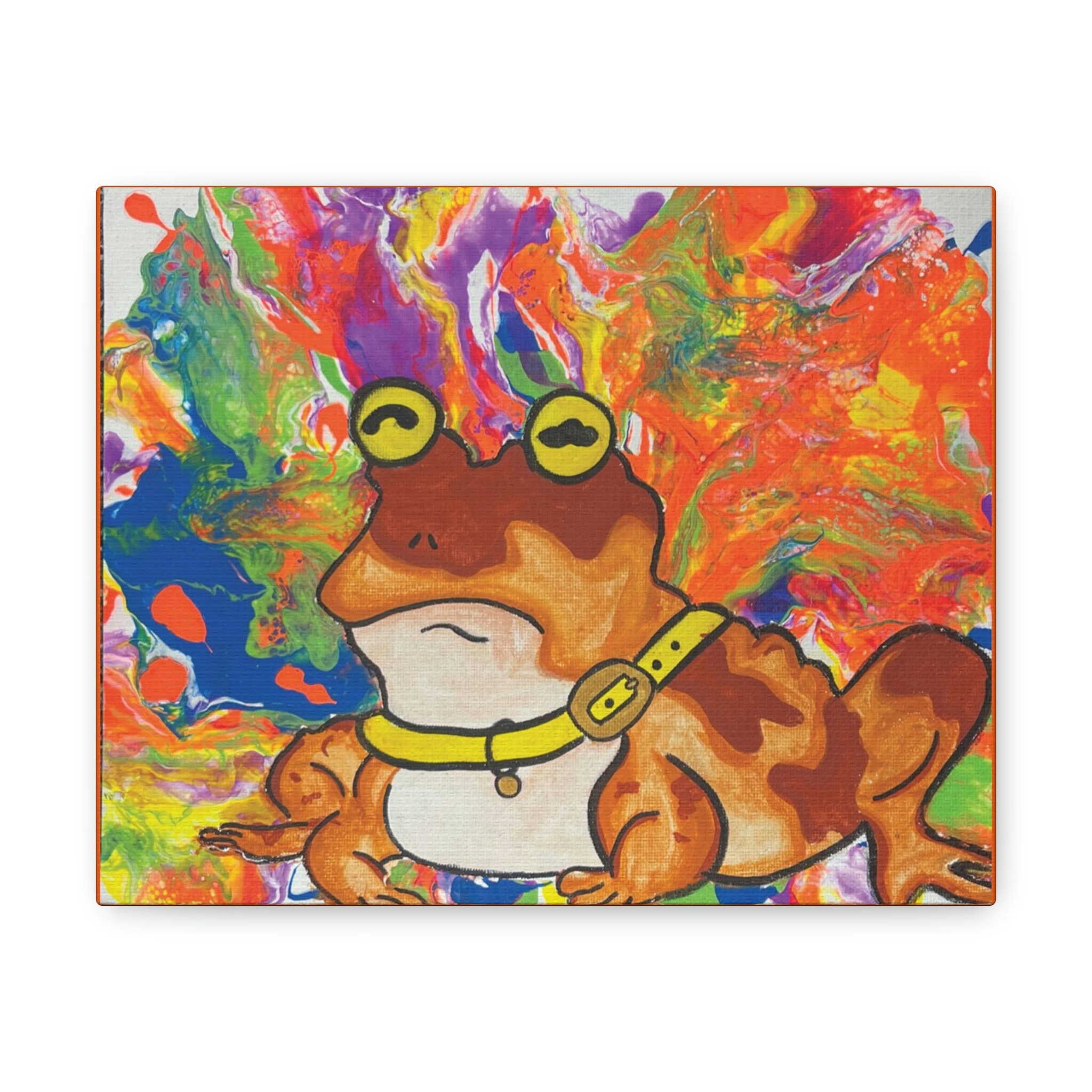Canvas Psychedelic Hypno Toad Futurama Painting - Etsy
