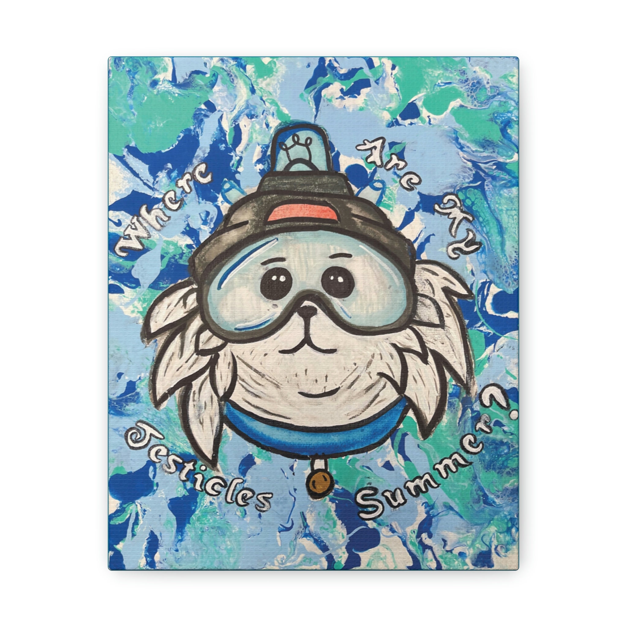 Canvas Snuffles Rick and Morty - Etsy