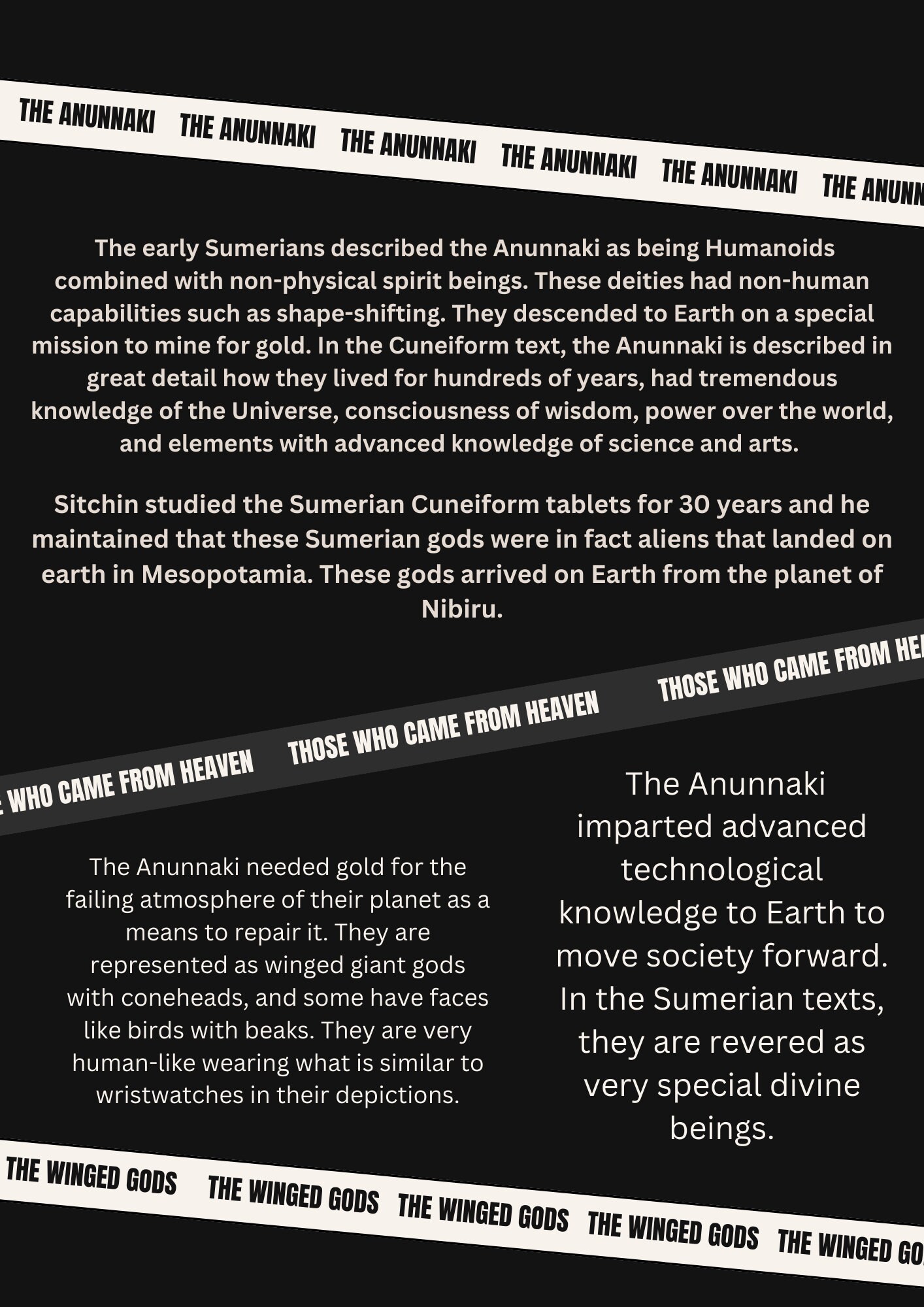 Anunnaki Gods List And Their Powers In Order