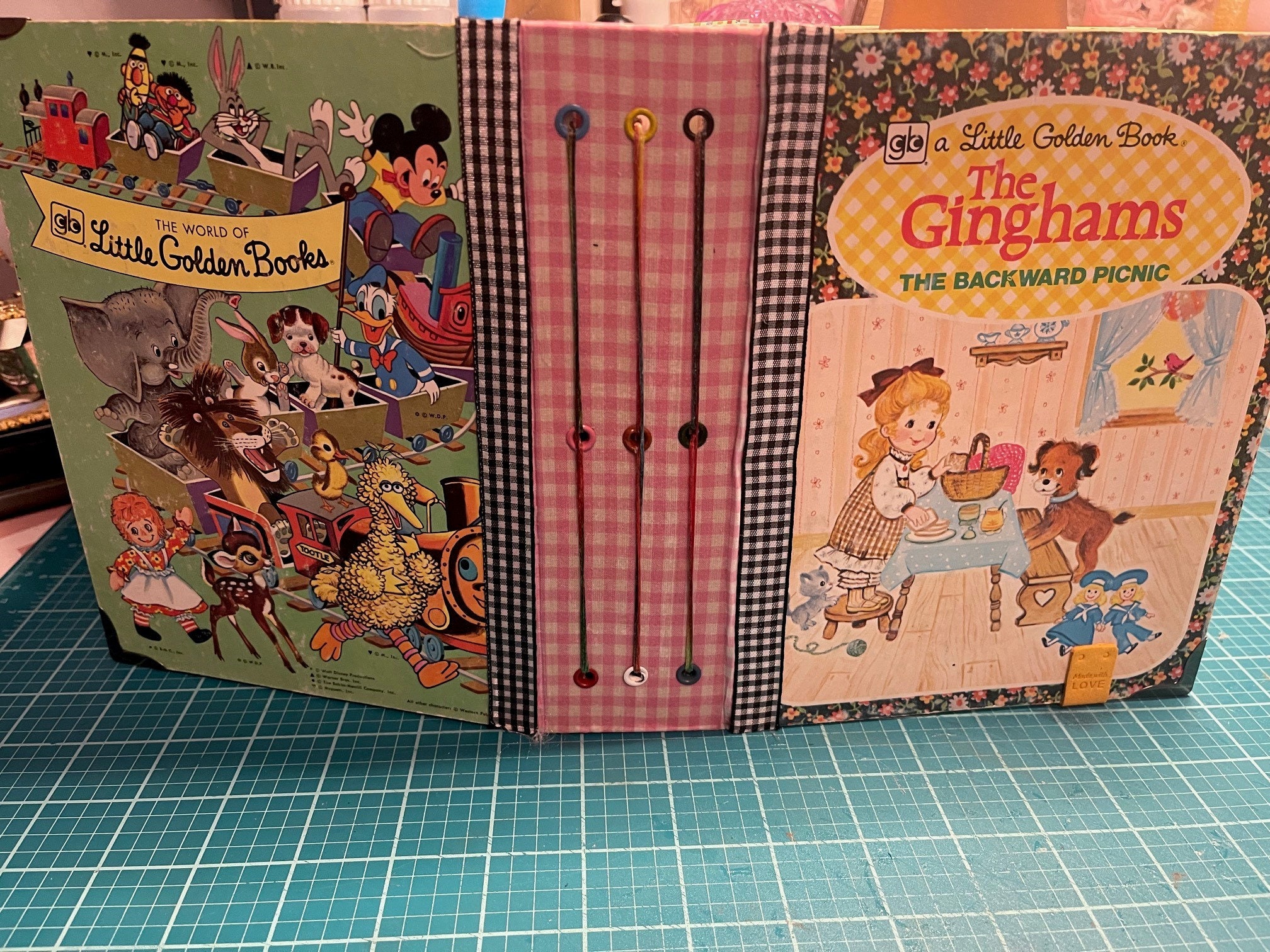 Digital Download Golden Book Spine Template - Etsy
