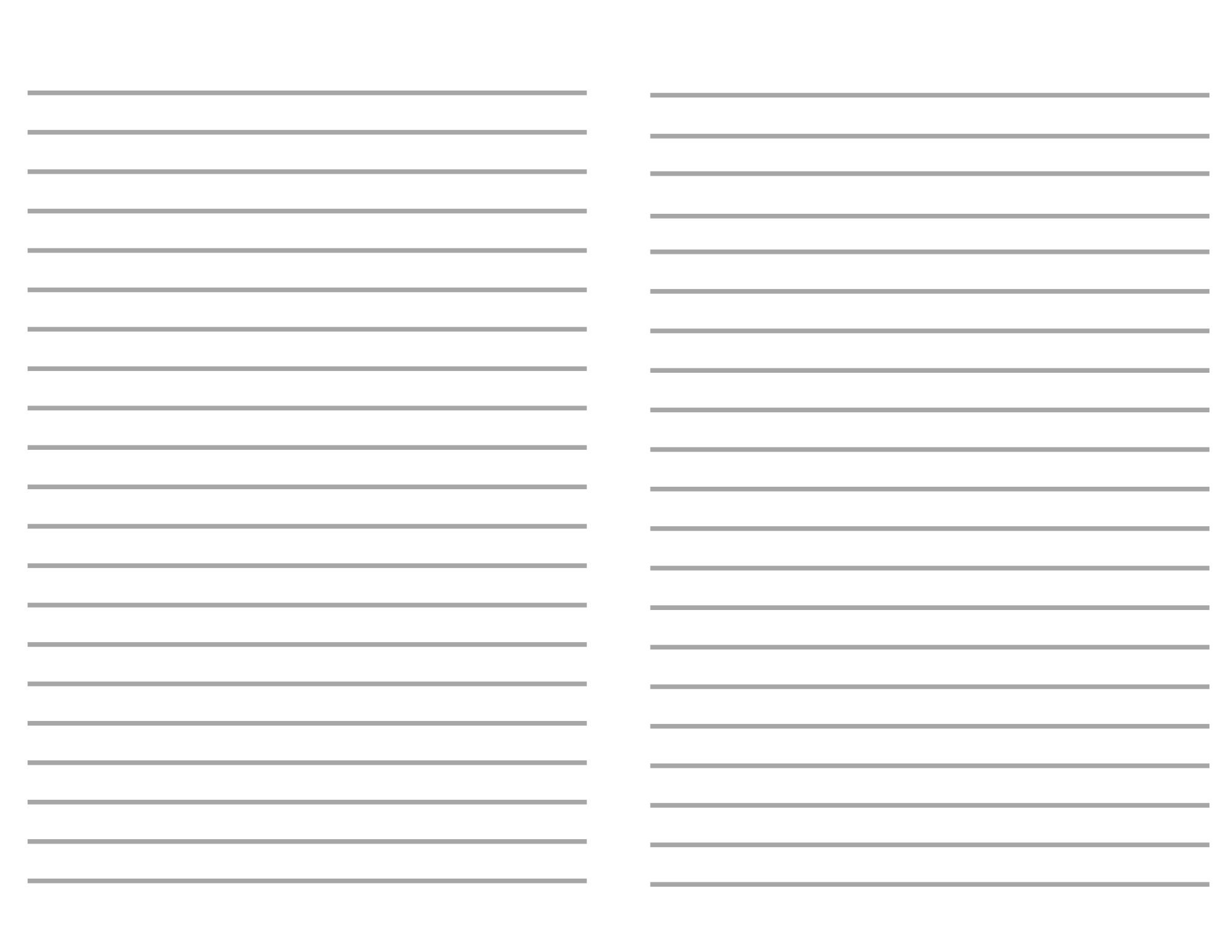 Digital Download Lined Pages - Etsy