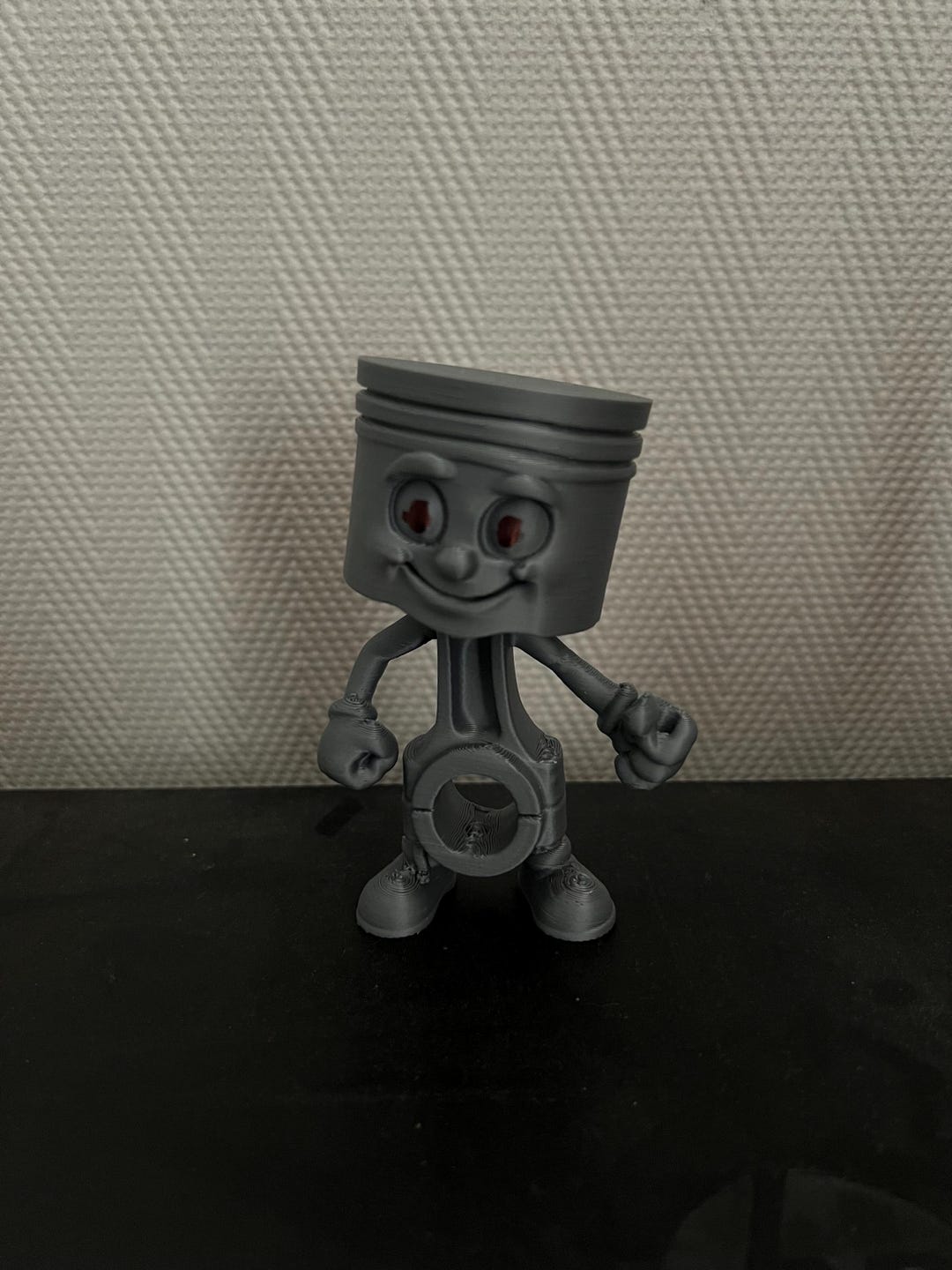 3D Printed Piston Figure – 100mm – Unique Desk Decoration - Etsy