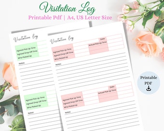 Visitation Tracker - Etsy