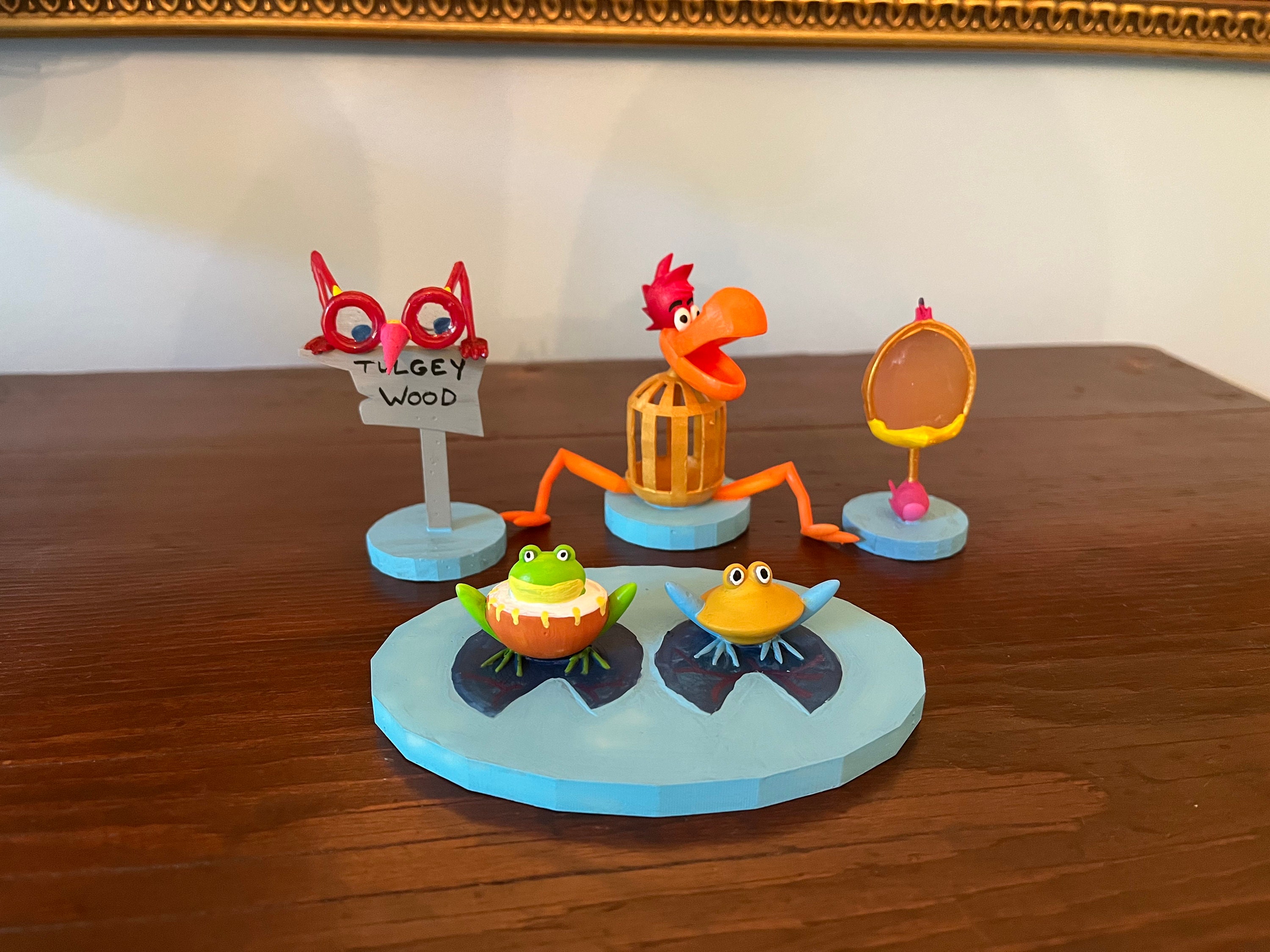 Alice In Wonderland Tulgey Wood Creatures