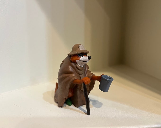 Disney Custom Robin Hood Begger Figure - Etsy
