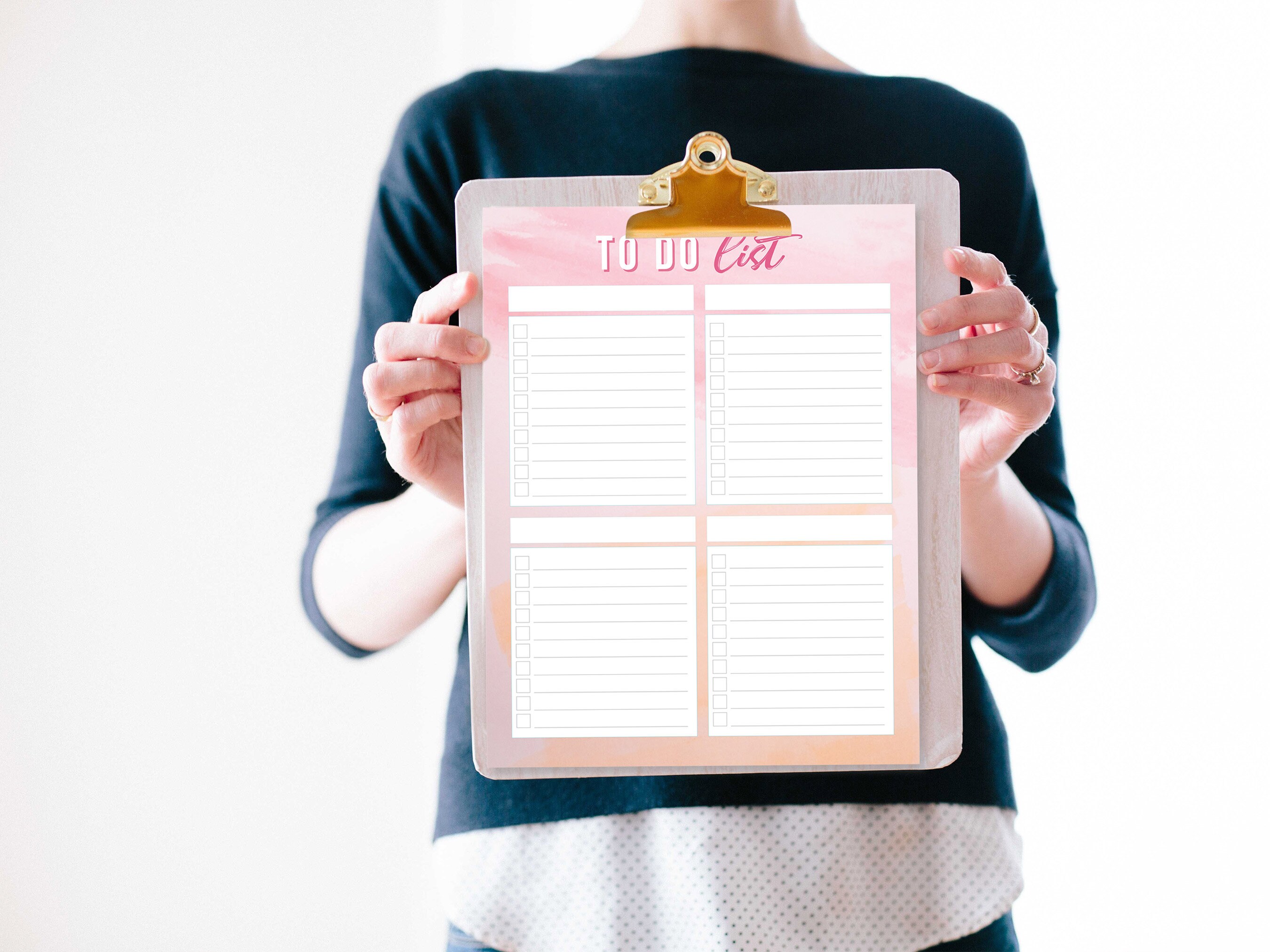 To Do List Planner Printable Quadrant to Do List Task - Etsy