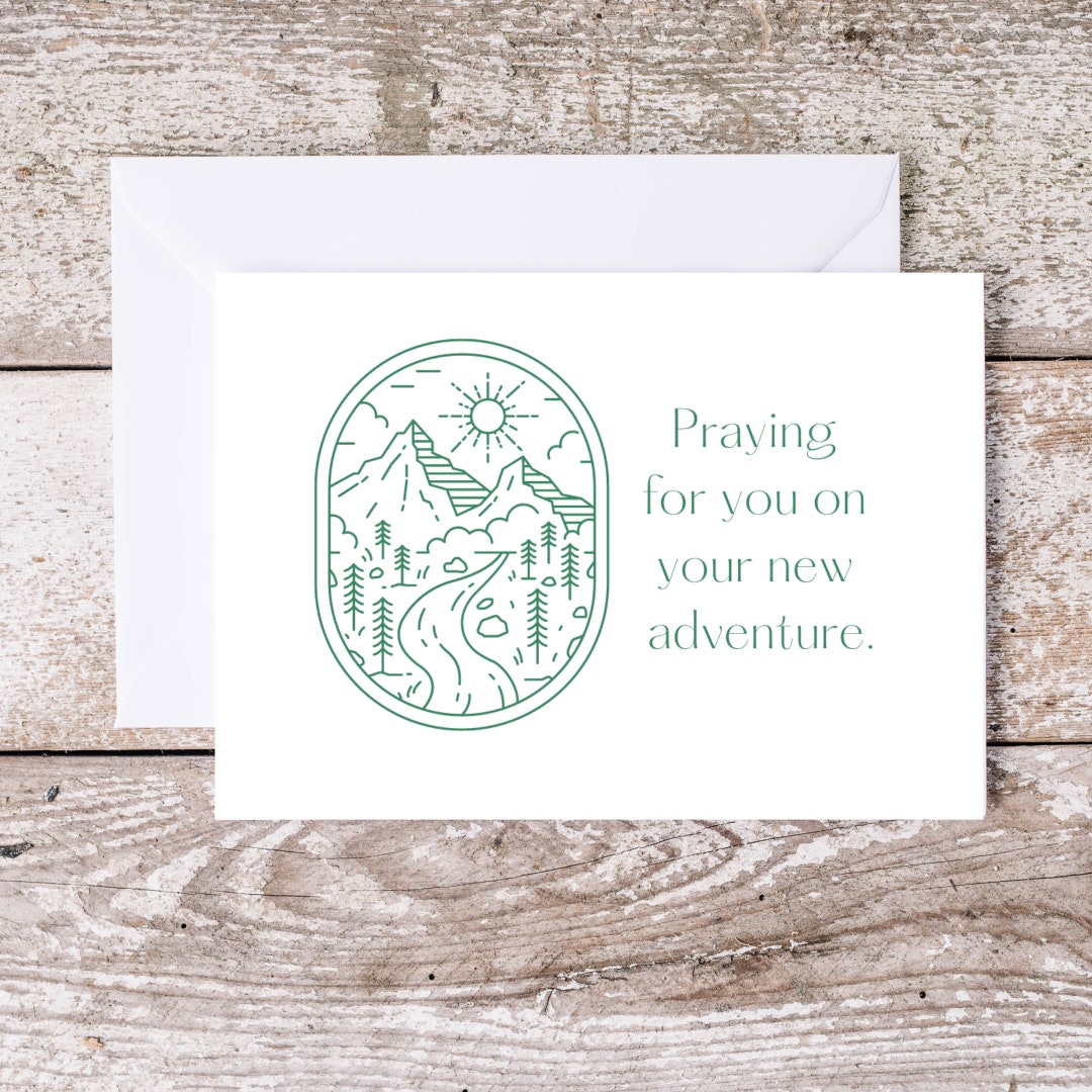 Praying for You on Your New Adventure Greeting Card, Going to College ...