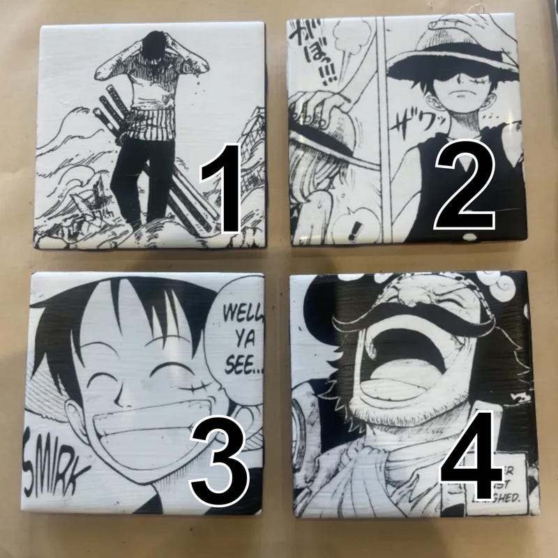 One Piece Manga Panel - Etsy