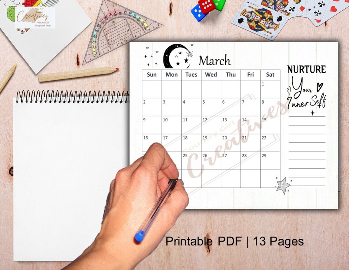 Motivational Quotes 2025 Monthly Calendar, Landscape 8.5X11 Calendar ...