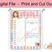 Preteen Back to School Daily Planner Page, Cute Day Plan, Undated Pink ...