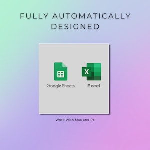 50/30/20 Budget Planner: Google Sheets & Excel Template - Etsy