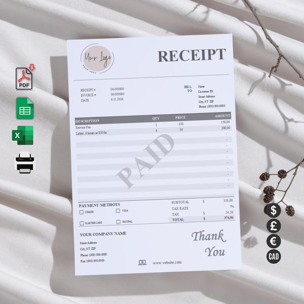 Buy Quote of the Days Receipt For Online In India - Etsy India