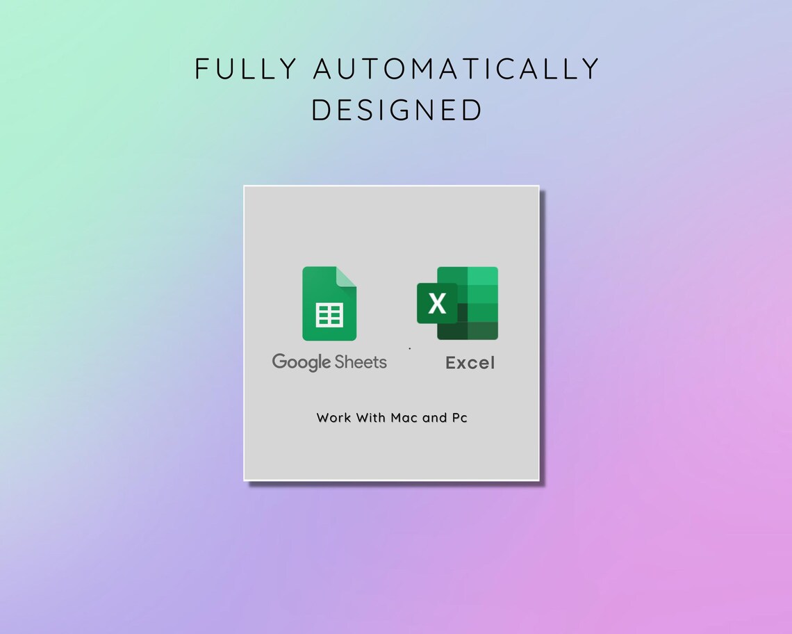 Advanced Account Statement Template: Excel & Google Sheets (PDF) - Etsy