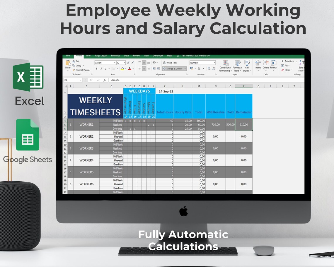 Weekly Time Employee Chart Employee Work Schedule Staff - Etsy