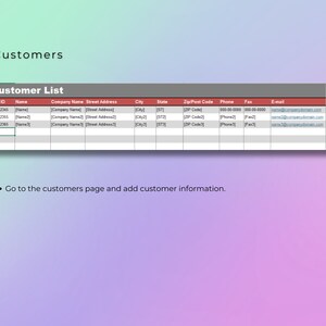 Price List and Quote Template, Google Sheets, PDF Convertible ...
