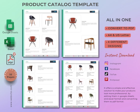 Example Excel Catalogs