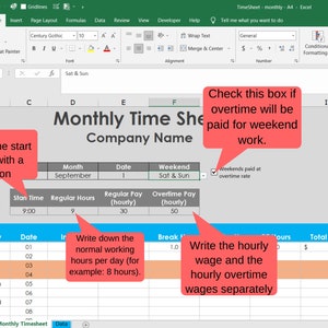 Monthly Timesheets, Employee Table, With Break, Salary Calculator ...