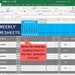 Weekly Time Employee Chart, Employee Work Schedule, Staff Planner ...