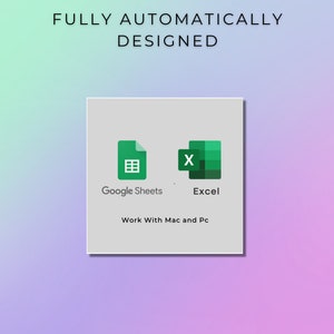 Invoice Template Excel and Google Sheets, Easy Invoice Template With ...