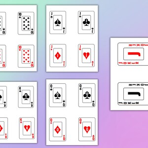 Printable Pokeno Cards 52 Unique, Printable Cards, Instant Download ...