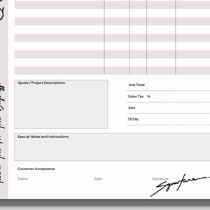 Quotation Template in Printable, Ready Pdf Format, Editable in Canva ...