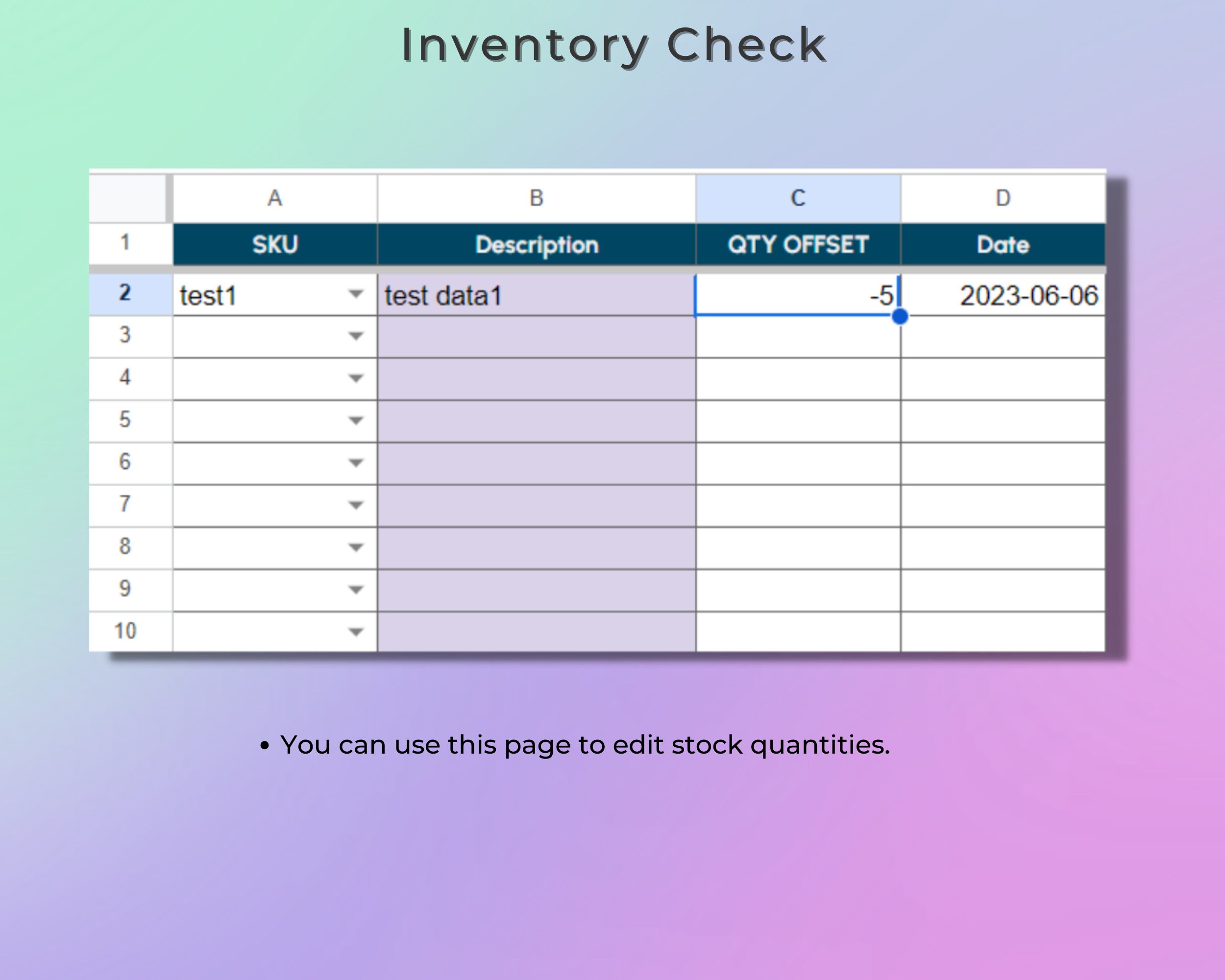 Inventory Tracker, Inventory List Inventory Sheet Inventory Log ...