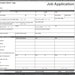 Job Application Template, Google Sheets, Microsoft Excel, PDF, Employee ...
