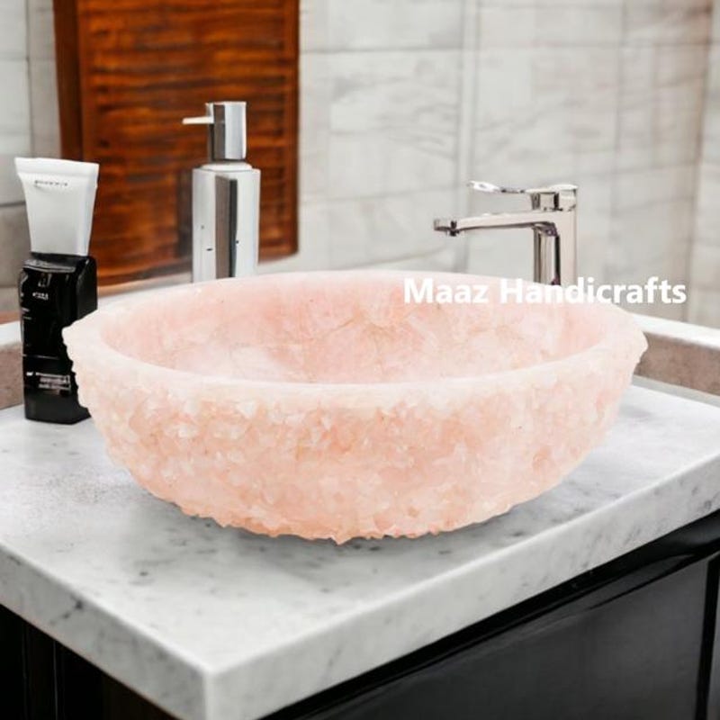 Rose Quartz Sink - Etsy
