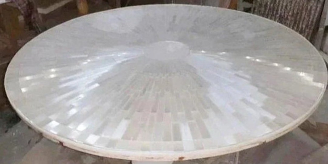 Selenite Table Top, Selenite Dining Table, Selenite Coffee Table ...