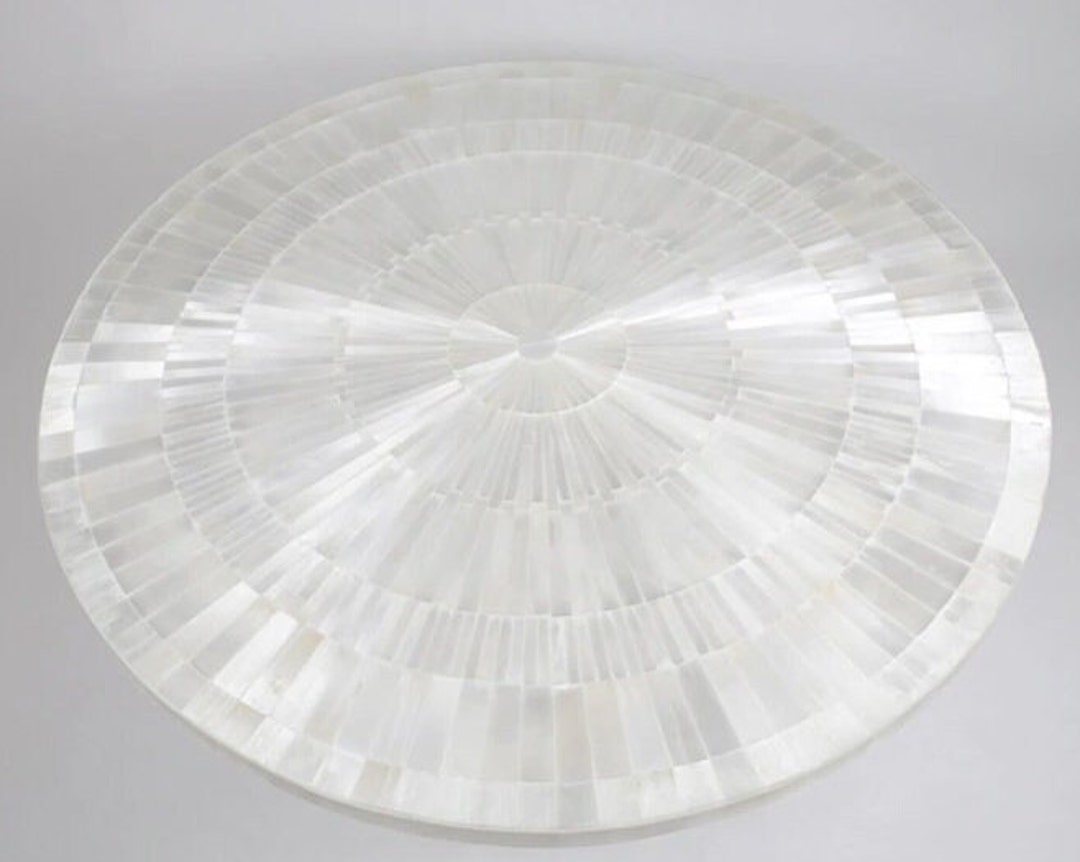 Natural Selenite Sun Burst Center Table Top/ Luxury Selenite Stone ...